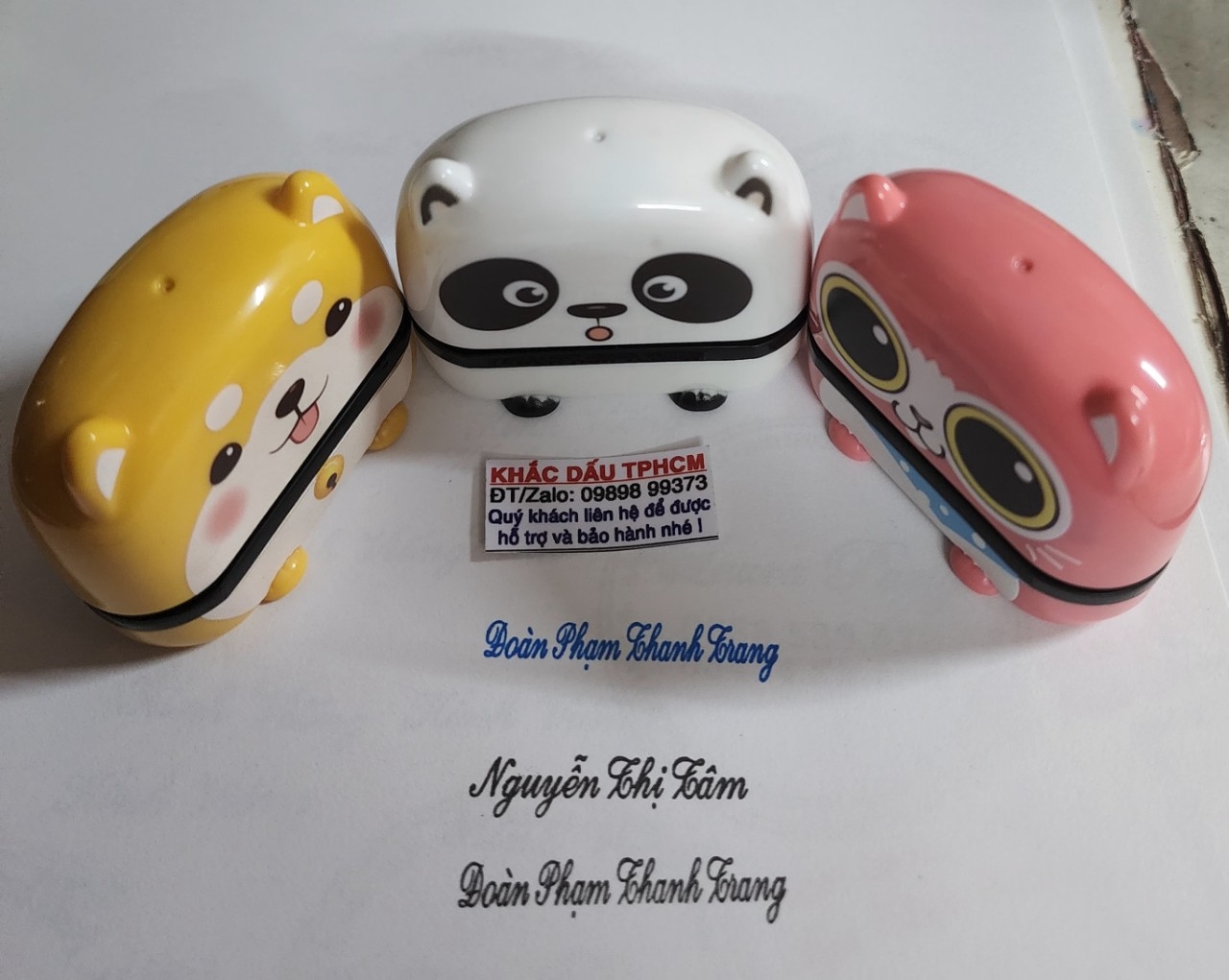 Khắc mộc dấu tên | Khắc mộc tên nhanh chóng chuyên nghiệp giá tốt