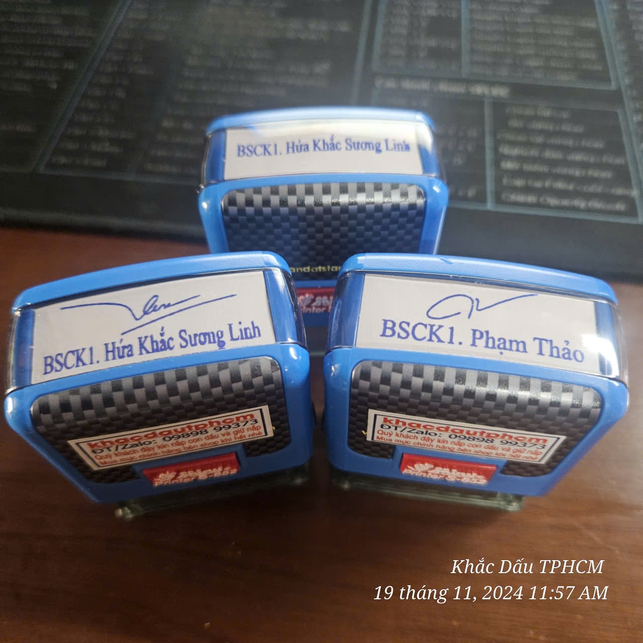 Đơn Vị Nhận Làm Con Dấu Tên Cá Nhân Uy Tín Tại Sài Gòn